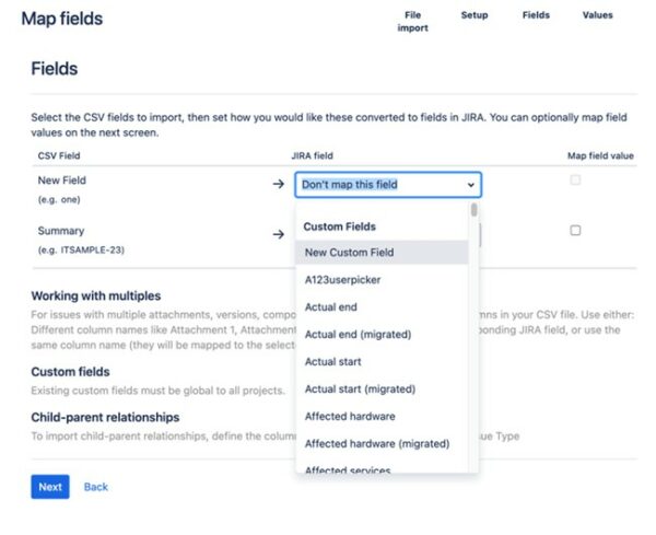 5 Steps to Populate a Large Select Custom Field in Jira - Forty8Fifty Labs